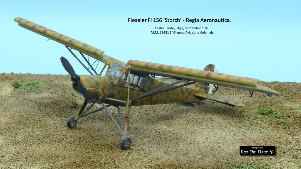 STORMO! Academy 1/72 Fieseler Fi 156 C-1 'Storch' (Stork) Regia ...