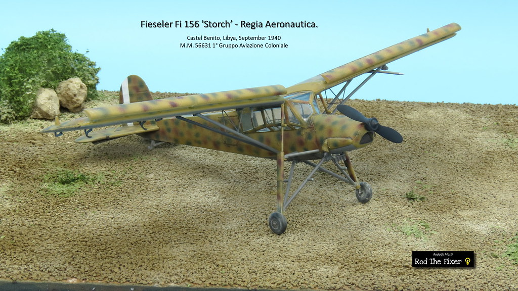 STORMO! Academy 1/72 Fieseler Fi 156 C-1 'Storch' (Stork) Regia ...