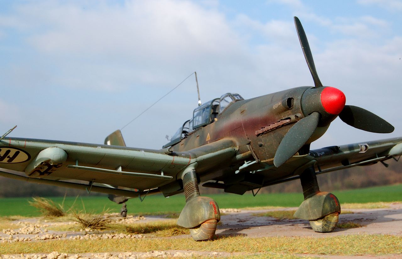 STORMO! Hasegawa 1/48 Junkers Ju 87 D3 Picchiatello by Jean Barby