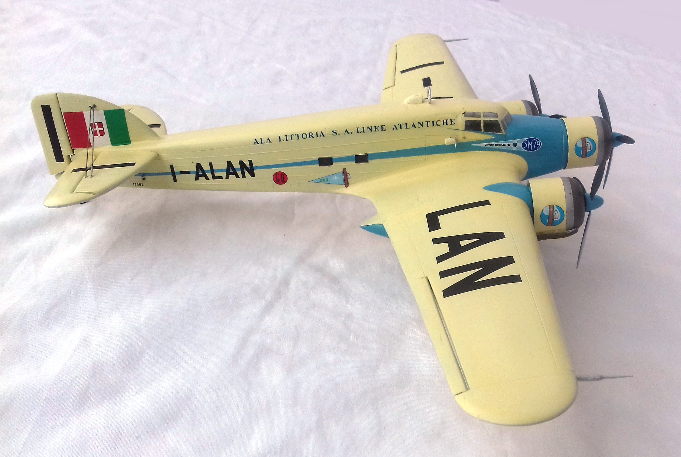 STORMO! SMER 1/48 SIAI-Marchetti SM.79P / SM.79CS Airliner by Vincent Fiore