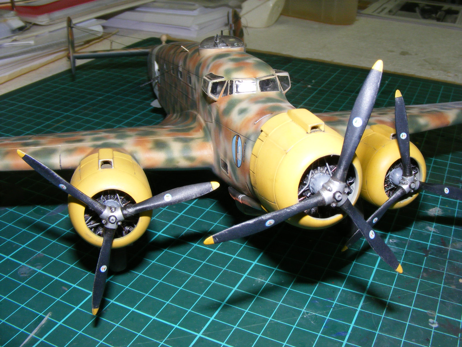 STORMO! Alitaliane 1/48 Savoia Marchetti SM.84 by Stephen Portelli